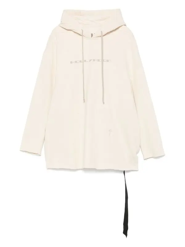 Rick Owens Oversized Cotton Hoodie - Multicolor