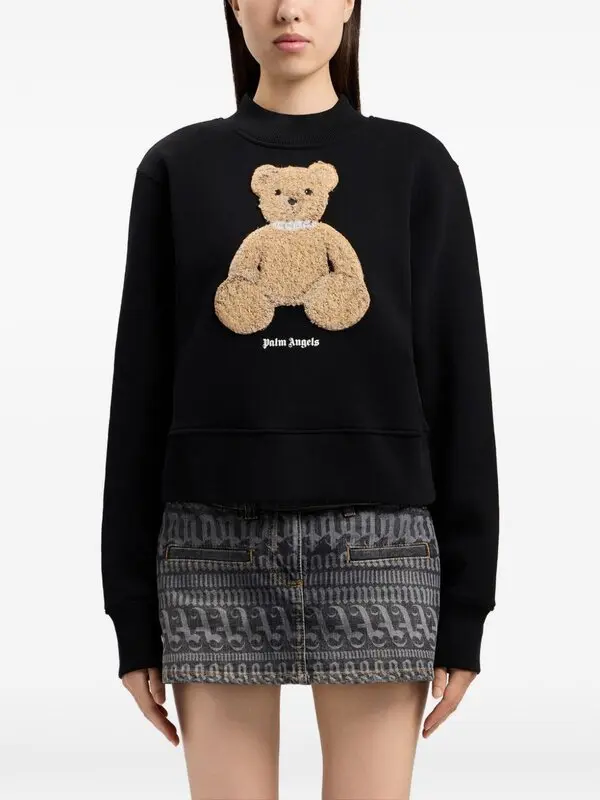 Palm Angels Bear Crewneck Sweatshirt