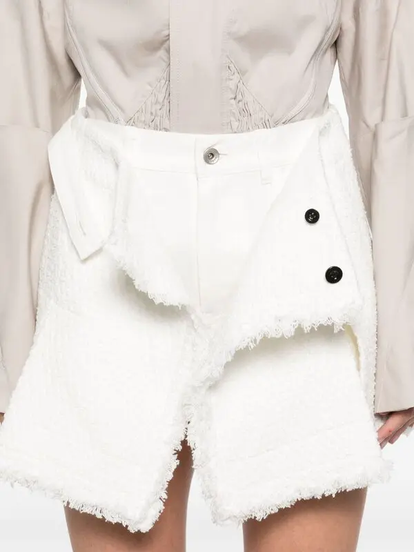 Sacai Denim Mix Shorts