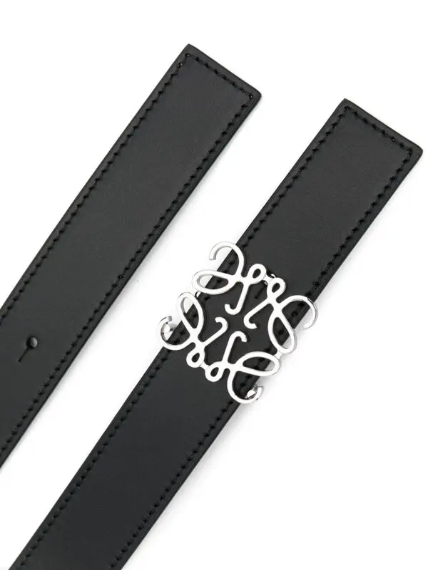 Loewe Anagram Leather Belt