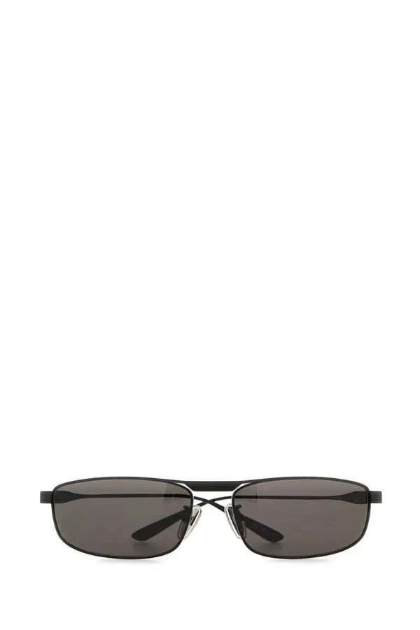 Balenciaga Metal Tag 3.0 Rectangle Sunglasses