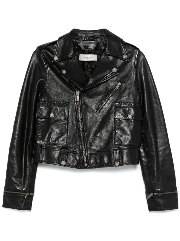 GOLDEN GOOSE Leather Jacket