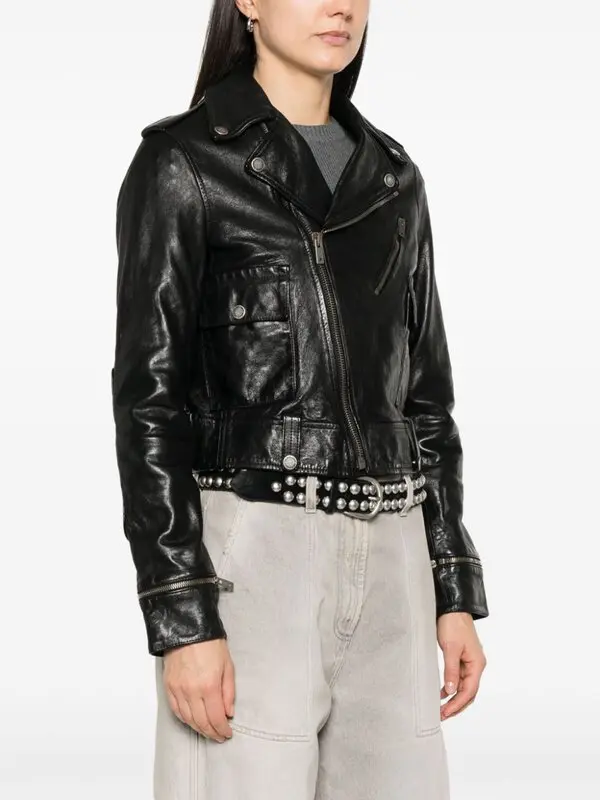 GOLDEN GOOSE Leather Jacket