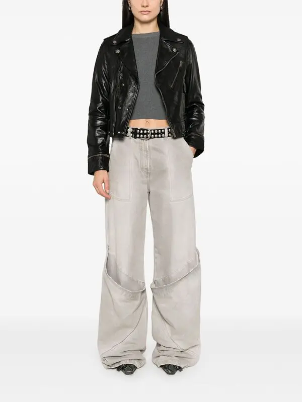 GOLDEN GOOSE Leather Jacket
