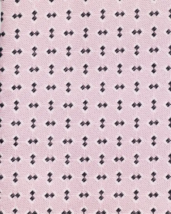 BOSS Classic Dot Tie - Medium Pink