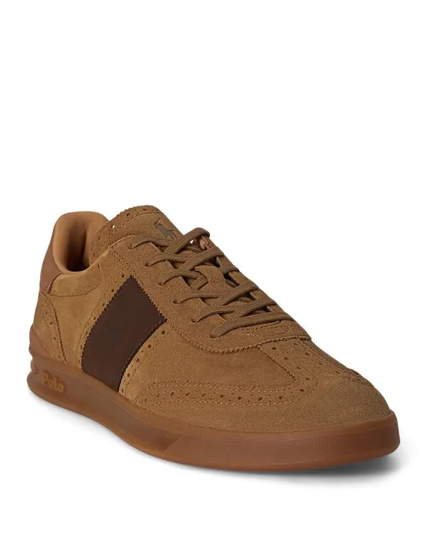 Polo Ralph Lauren Heritage Aera Suede Brogue Sneakers