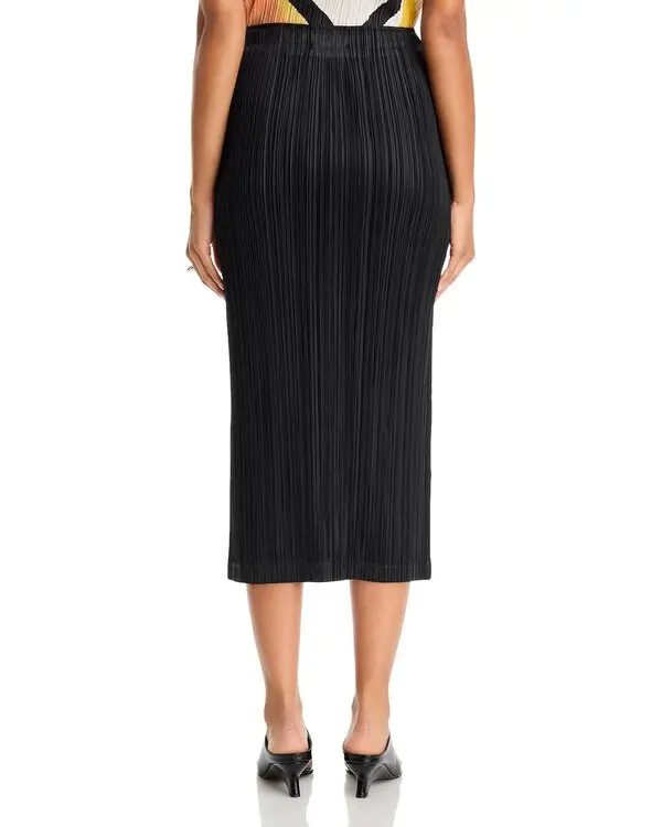 Issey Miyake Pleated Midi Skirt
