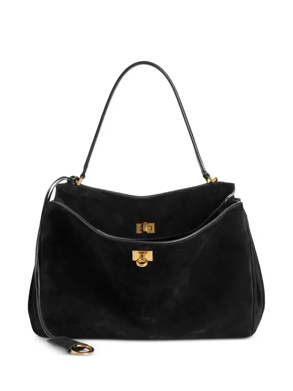 Balenciaga Rodeo Medium Leather Handbag