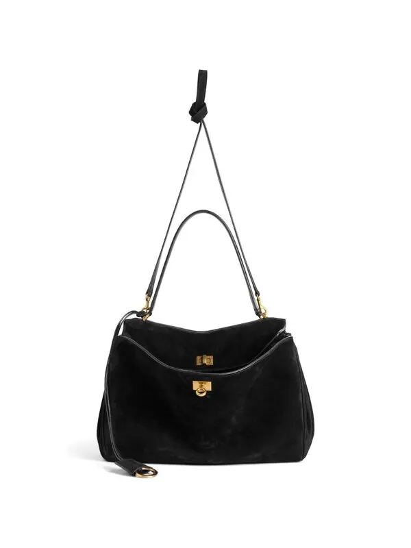 Balenciaga Rodeo Medium Leather Handbag