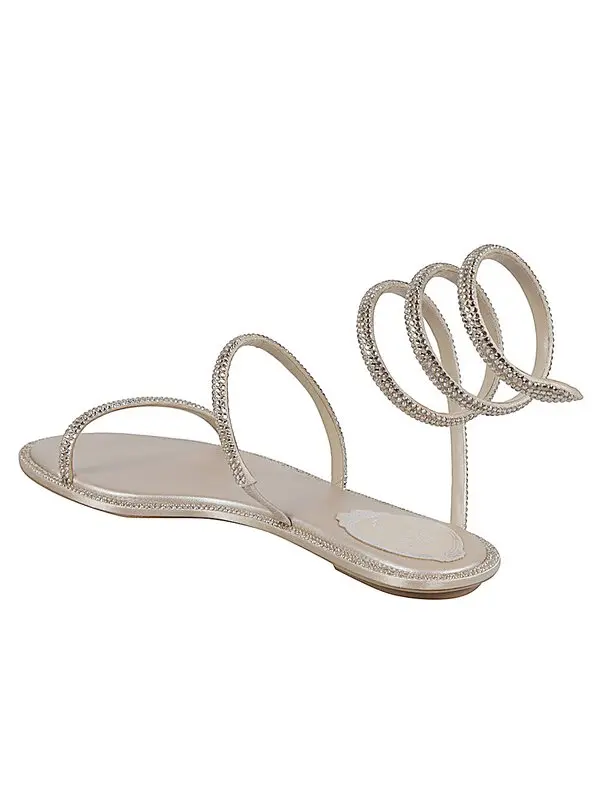 Rene Caovilla Cleo Flat Sandals