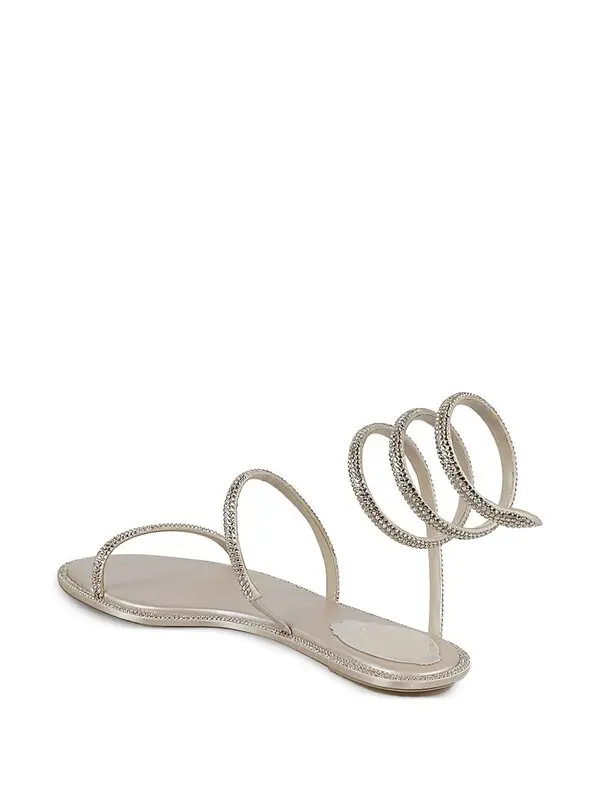 Rene Caovilla Cleo Flat Sandals