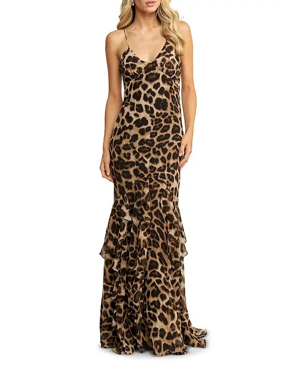ELEVATOR DISCO Live Printed Maxi Dress