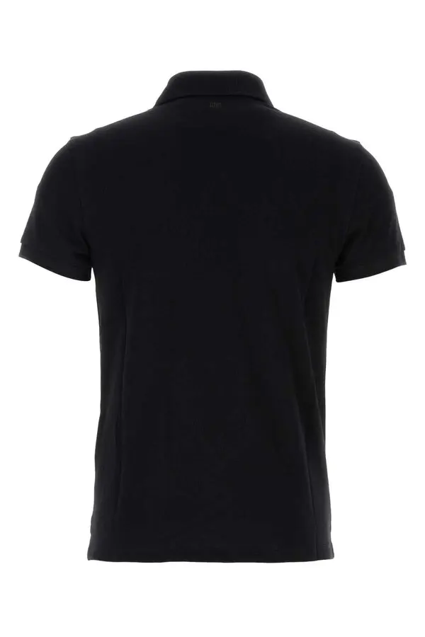 AMI Paris Piquet Polo Shirt
