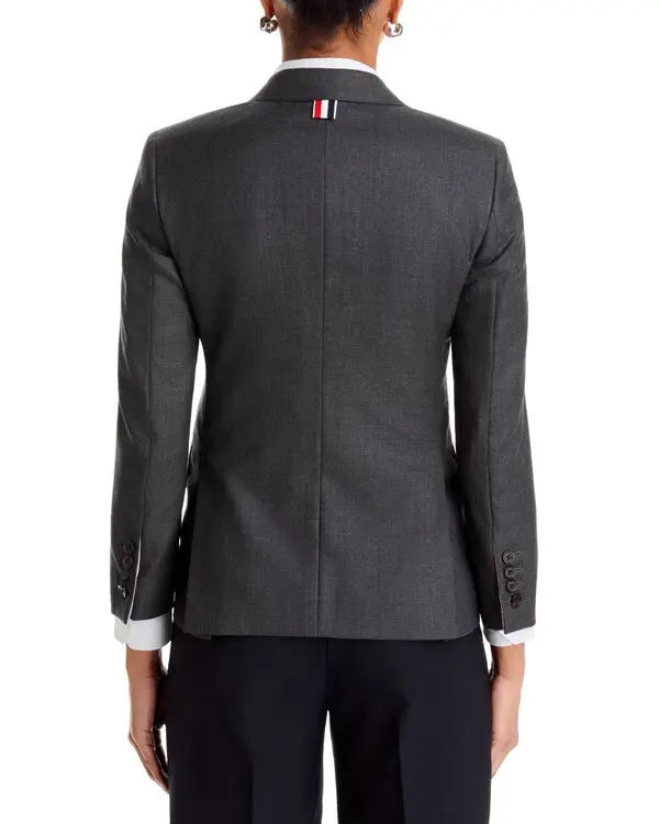 Thom Browne Wool Notch Lapel Classic Sport Coat