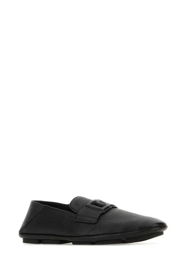 Dolce & Gabbana Leather Driver Loafers