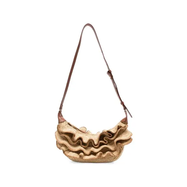 Zimmermann Woven Raffia Shoulder Bag
