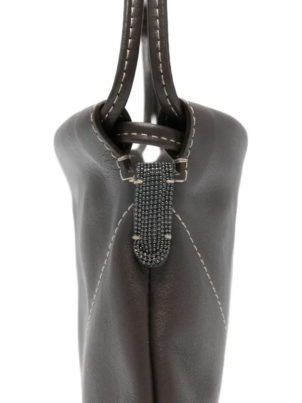 Brunello Cucinelli Leather Shoulder Bag