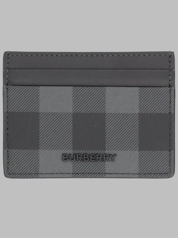Burberry Check Card Holder