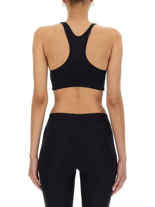 JIL SANDER Crop Top With Logo