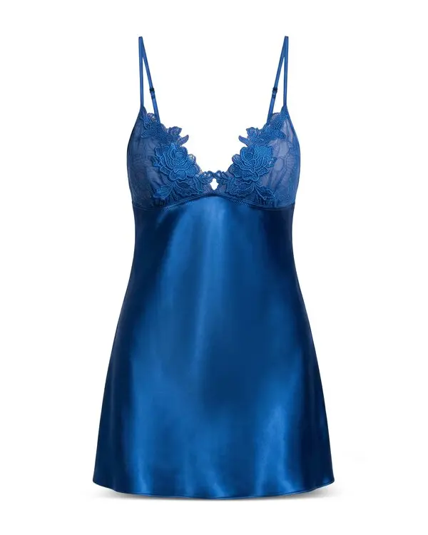 IN BLOOM BY JONQUIL Satin Lace Cup Chemise