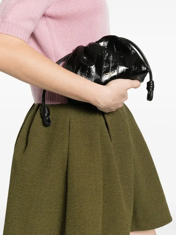 Loewe Flamenco Leather Mini Clutch