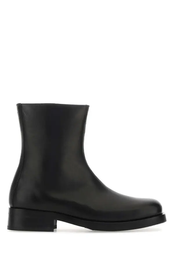 Our Legacy Leather Camion Ankle Boots