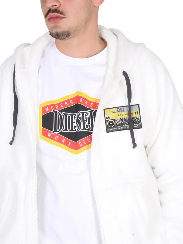 DIESEL® Logo Hooded Sweatshirt