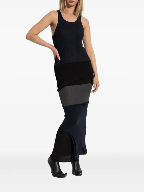Balenciaga Upside Down Long Dress
