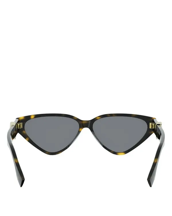 Fendi Ff Diamonds Cat Eye Sunglasses, 57mm