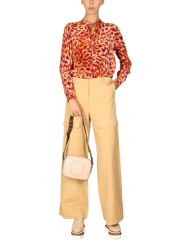 Stella McCartney Wide Leg Cargo Pants