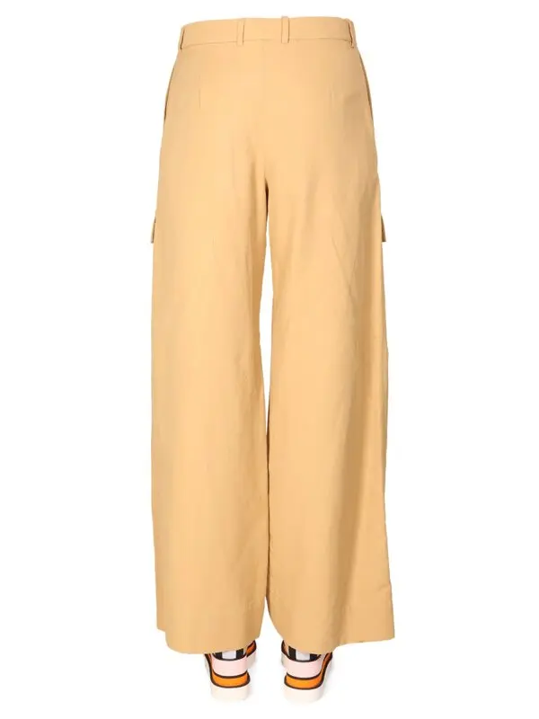Stella McCartney Wide Leg Cargo Pants