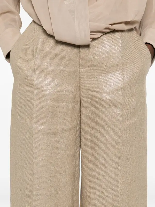 Brunello Cucinelli Linen Trousers