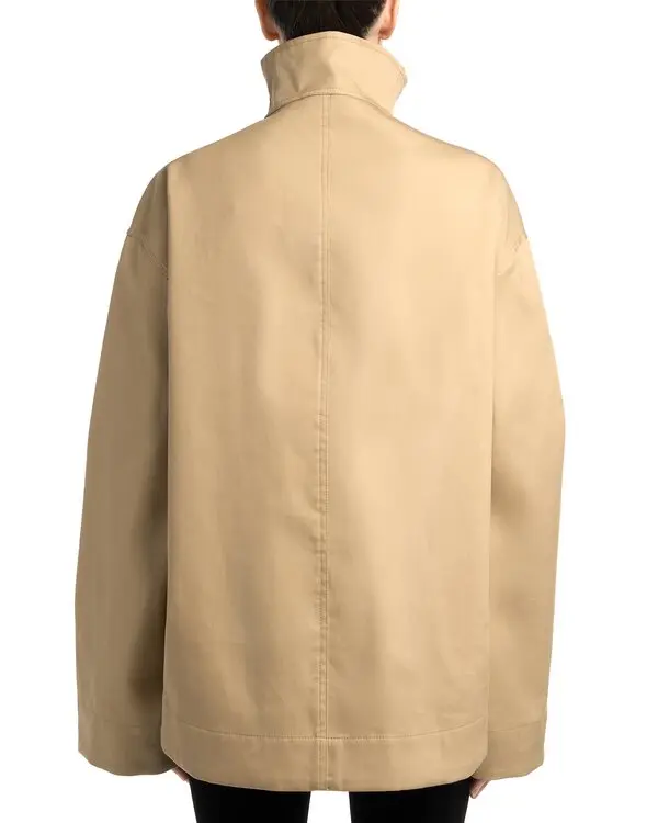 TOTEME Waxed Cotton Zipped Country Jacket