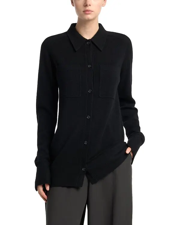 TOTEME Cashmere Button Front Shirt