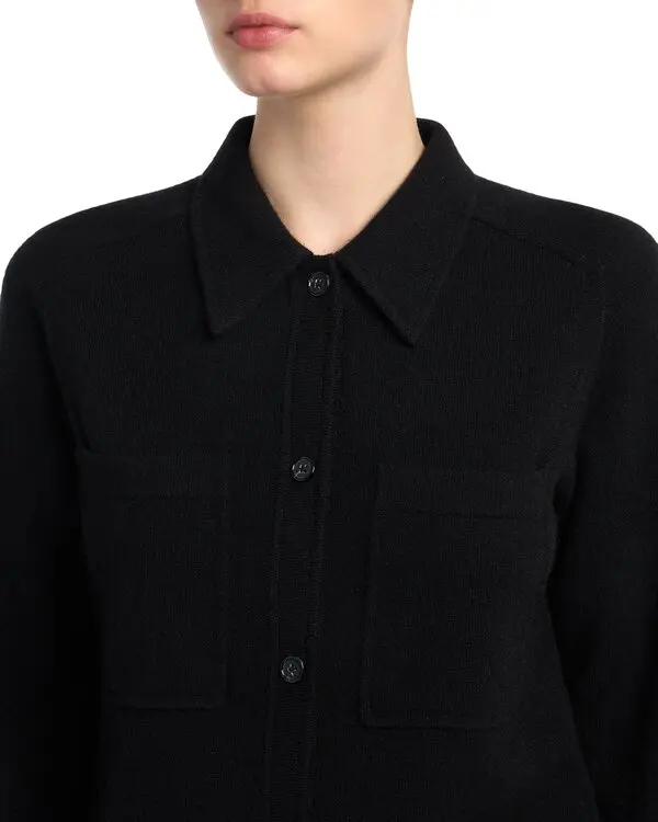 TOTEME Cashmere Button Front Shirt