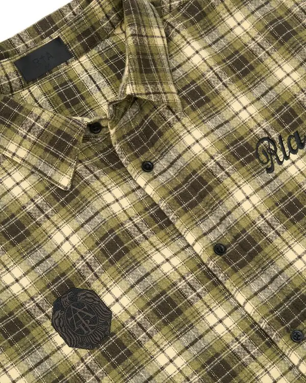 RtA Cropped Button Up Shirt