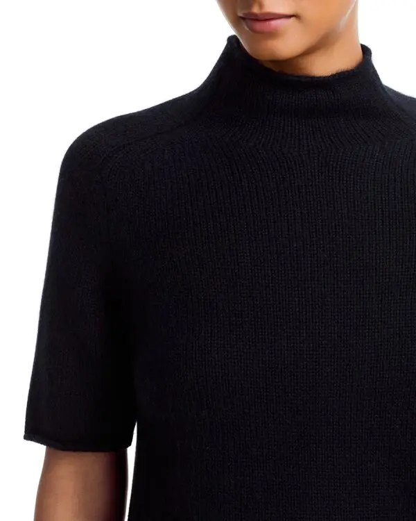 LISA YANG Cashmere Fride Mock Neck Sweater