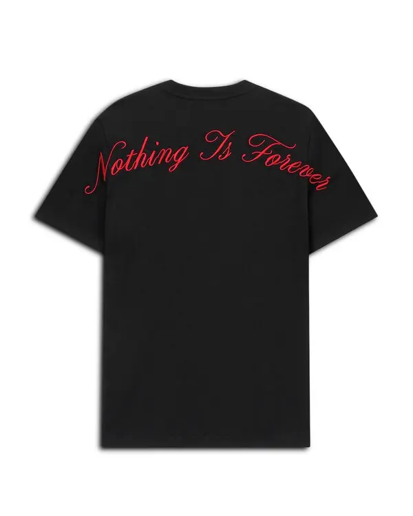 RtA Liam Script Short Sleeve Cotton Tee