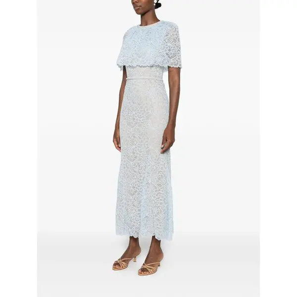 SELF-PORTRAIT Lace Midi Dress