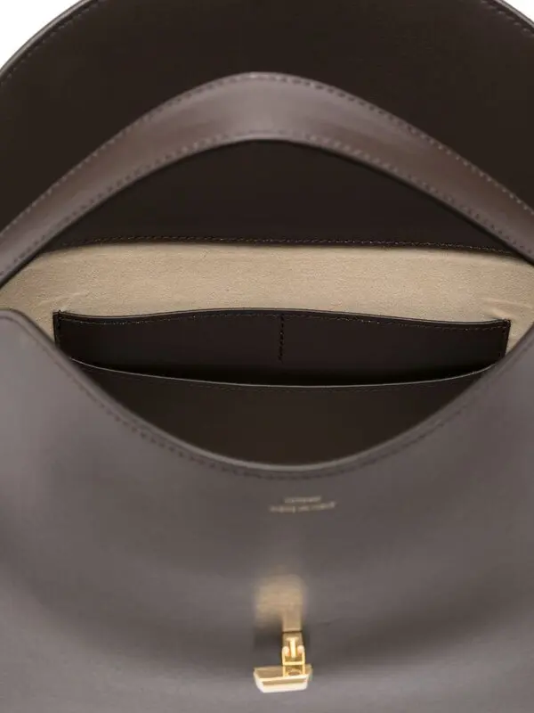 TOTEME T-lock Leather Handbag