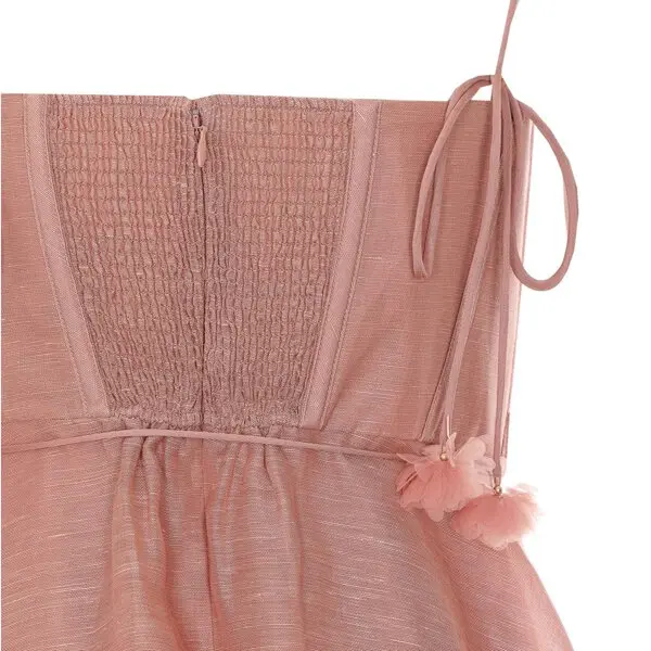 Zimmermann Luna Ruffle Midi Dress