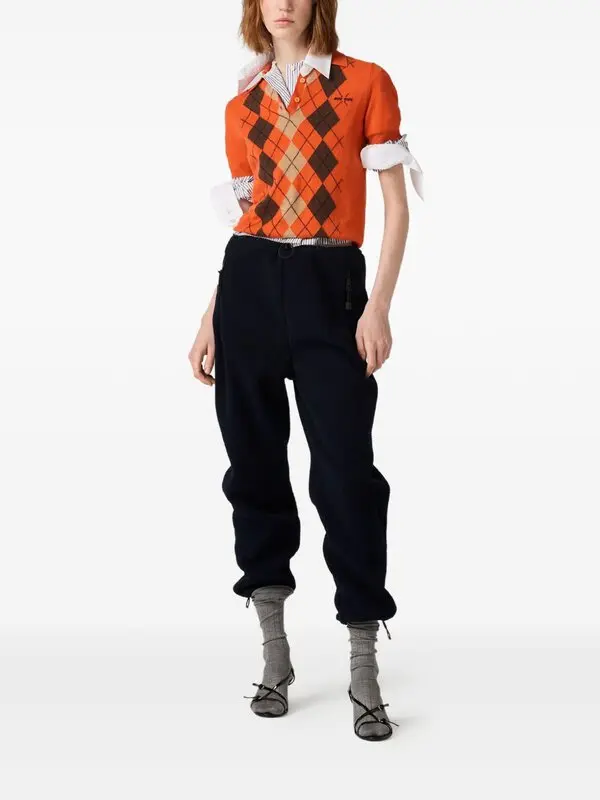 Miu Miu Striped Cotton Shirt
