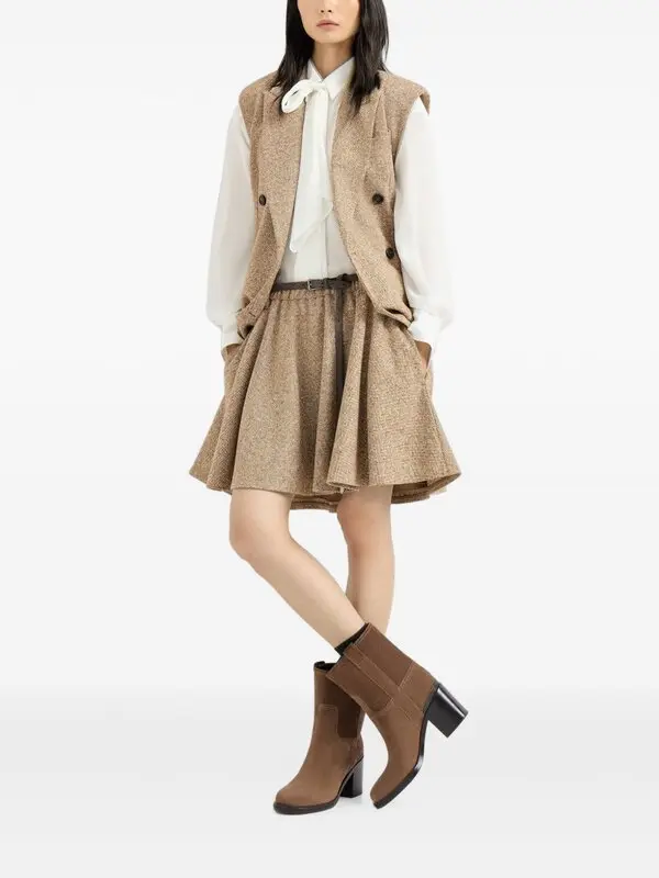 Brunello Cucinelli Leather Ankle Boots
