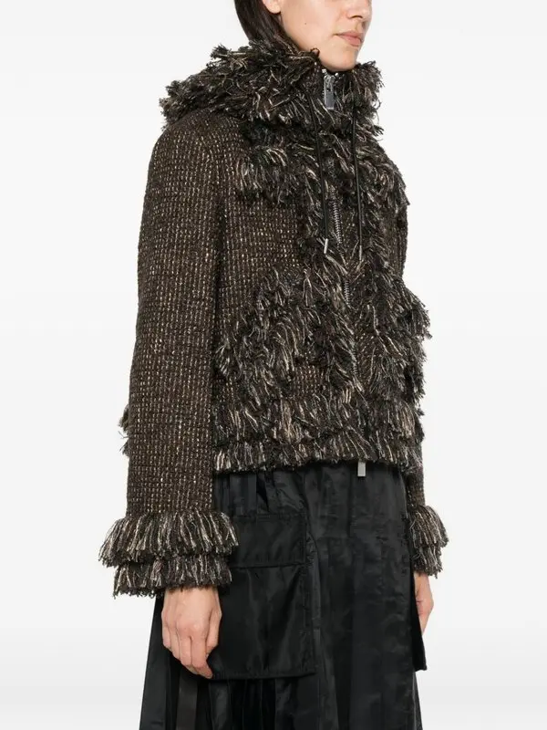 Sacai Wool Blouson Jacket