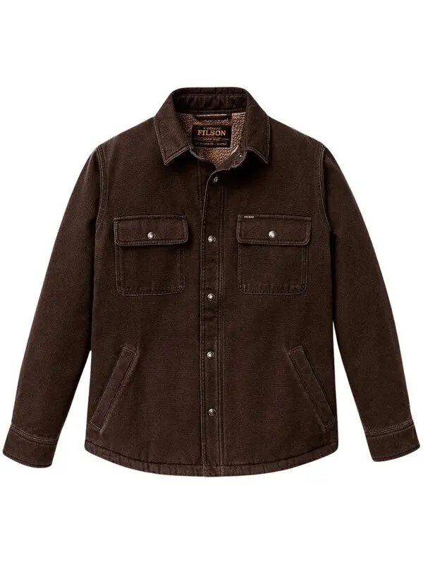 Filson Fleece-lined Canvas Jac-shirt