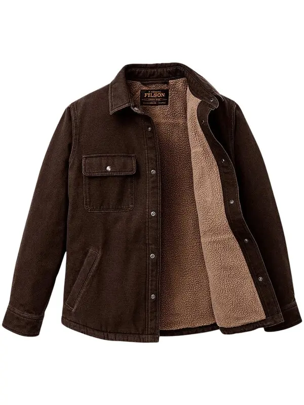 Filson Fleece-lined Canvas Jac-shirt