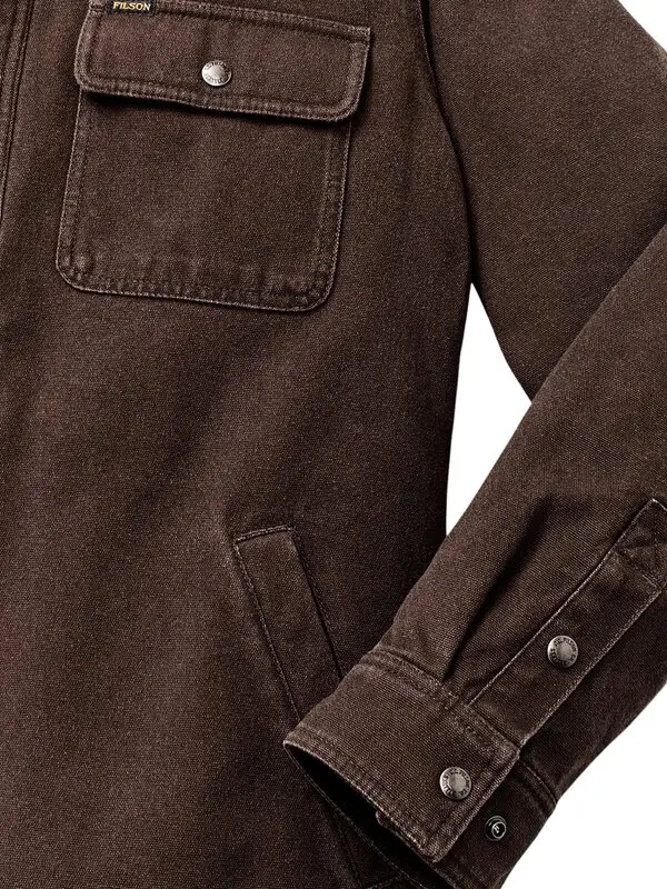 Filson Fleece-lined Canvas Jac-shirt