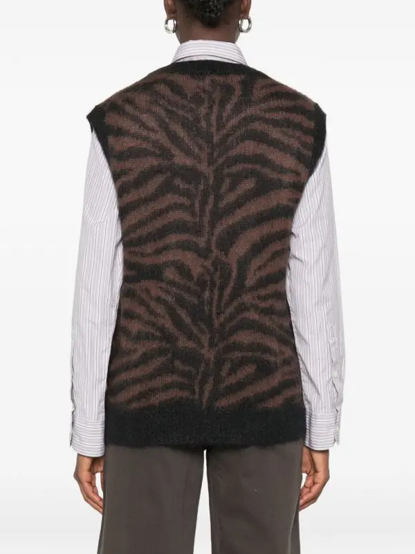 PAROSH Wool Blend Vest