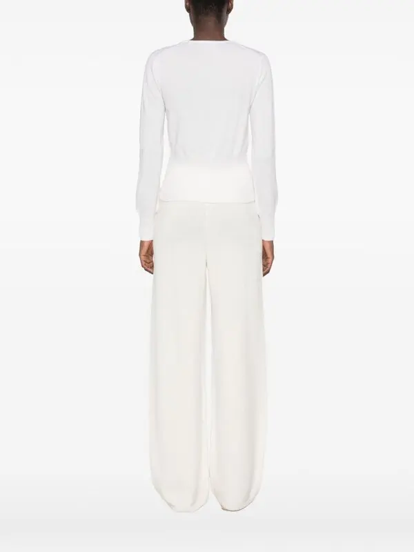 Max Mara Wool Scoop Neck Sweater