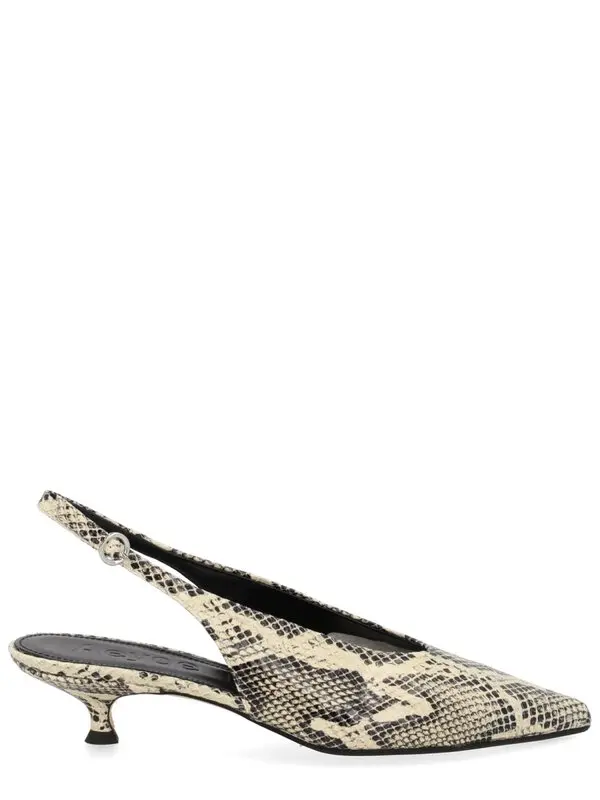 AeydĒ Camila Snake Print Calf Leather Shoes